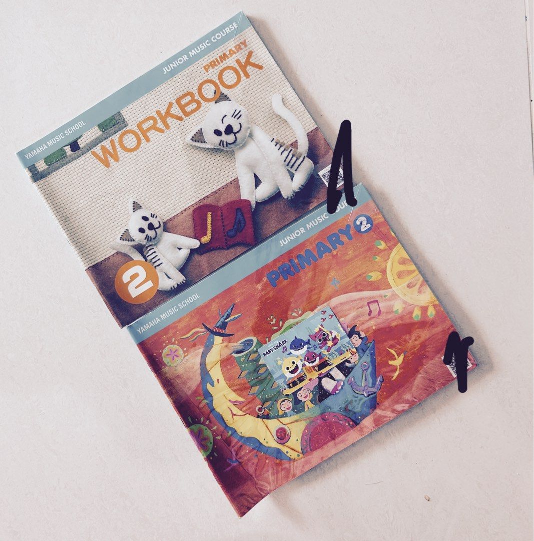 Yamaha JMC 2 book set with QR code, Hobbies & Toys, Books & Magazines ...