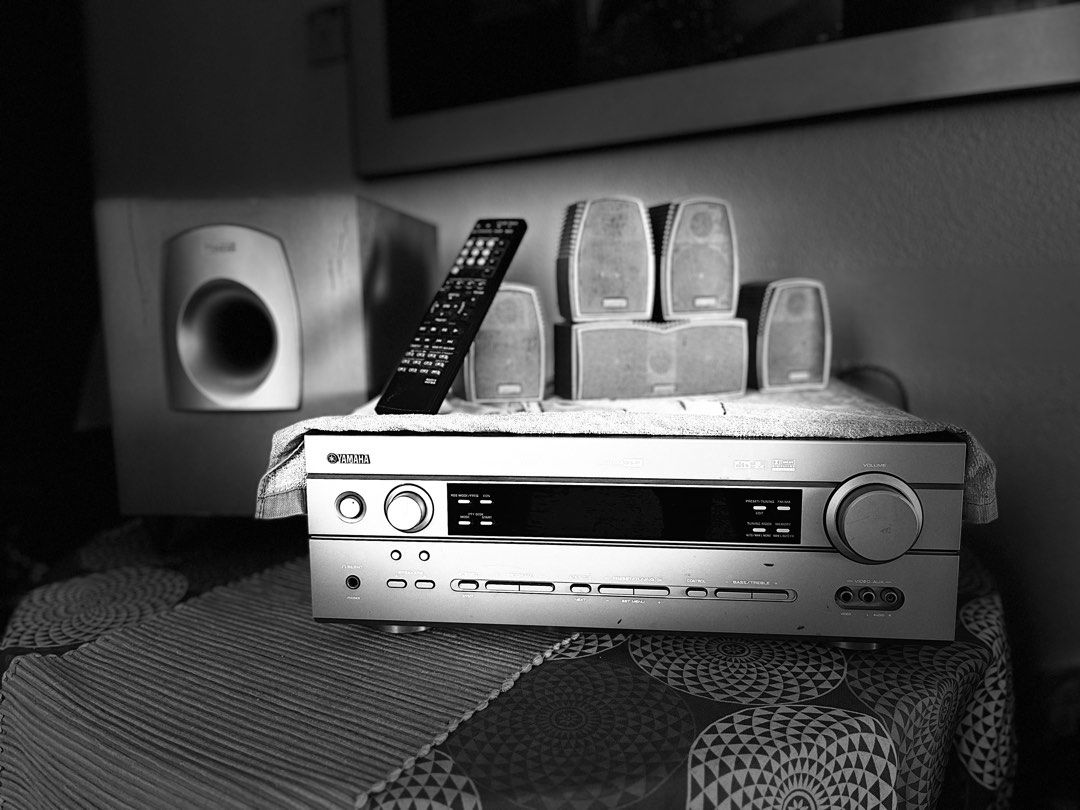 Yamaha RX-V440 RDS (Built in 6-Channel Power Amplifier) with German ...