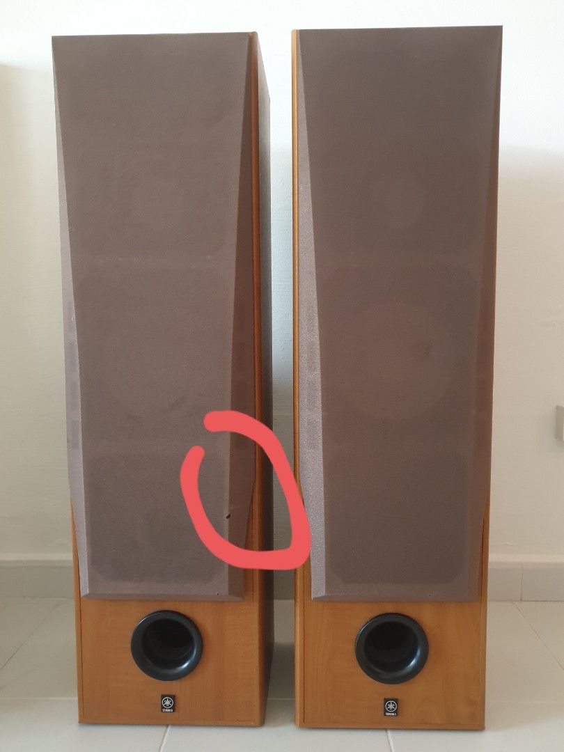 Yamaha Speakers Floorstanding (model : NS-8390), Audio, Soundbars ...