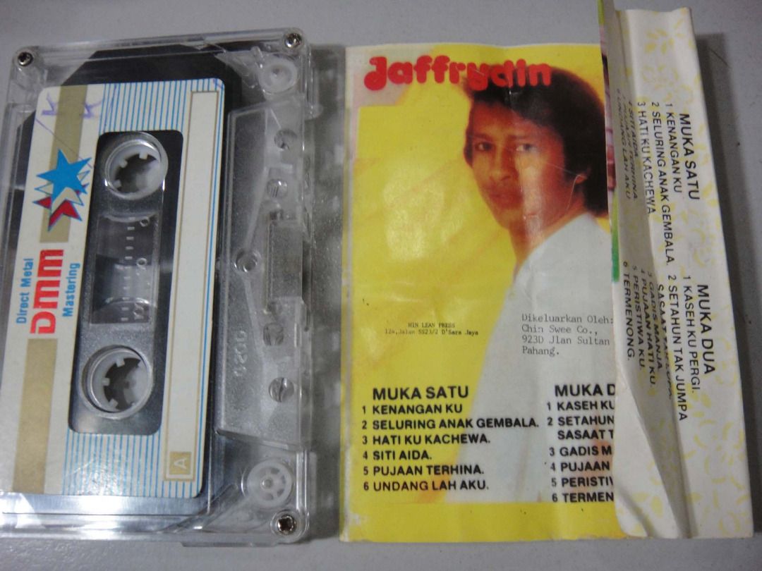 (1651) Malay Cassette Kaset Pop Garage Melayu~ JEFFRYDIN lagu 60an, Hobbies & Toys, Music ...