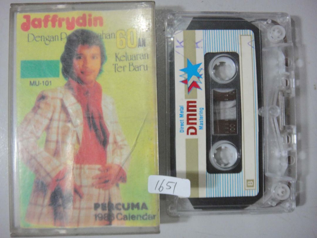 (1651) Malay Cassette Kaset Pop Garage Melayu~ JEFFRYDIN lagu 60an ...