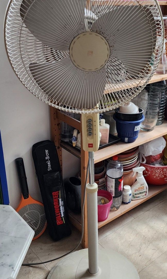 Moving house sale $50 for 2 fans!Panasonic & KDK stand fan, Furniture ...
