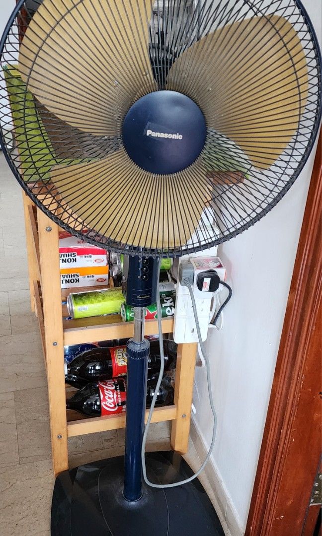 Moving house sale $50 for 2 fans!Panasonic & KDK stand fan, Furniture ...