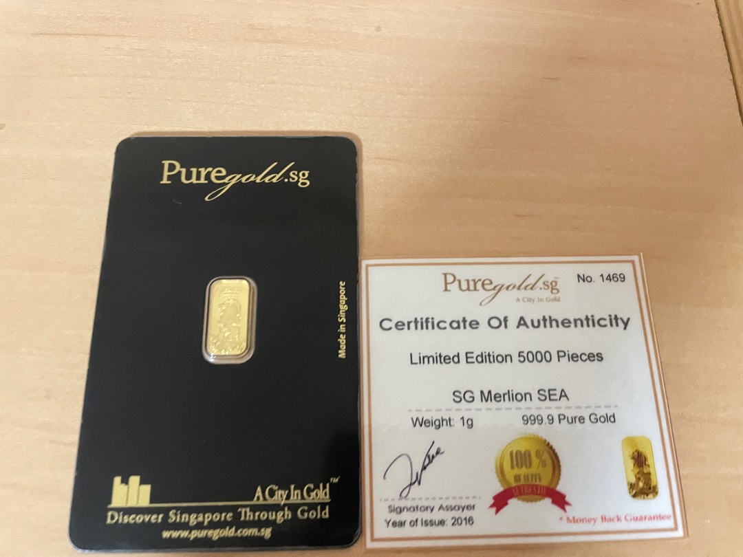 999 Gold bar, Luxury, Accessories on Carousell