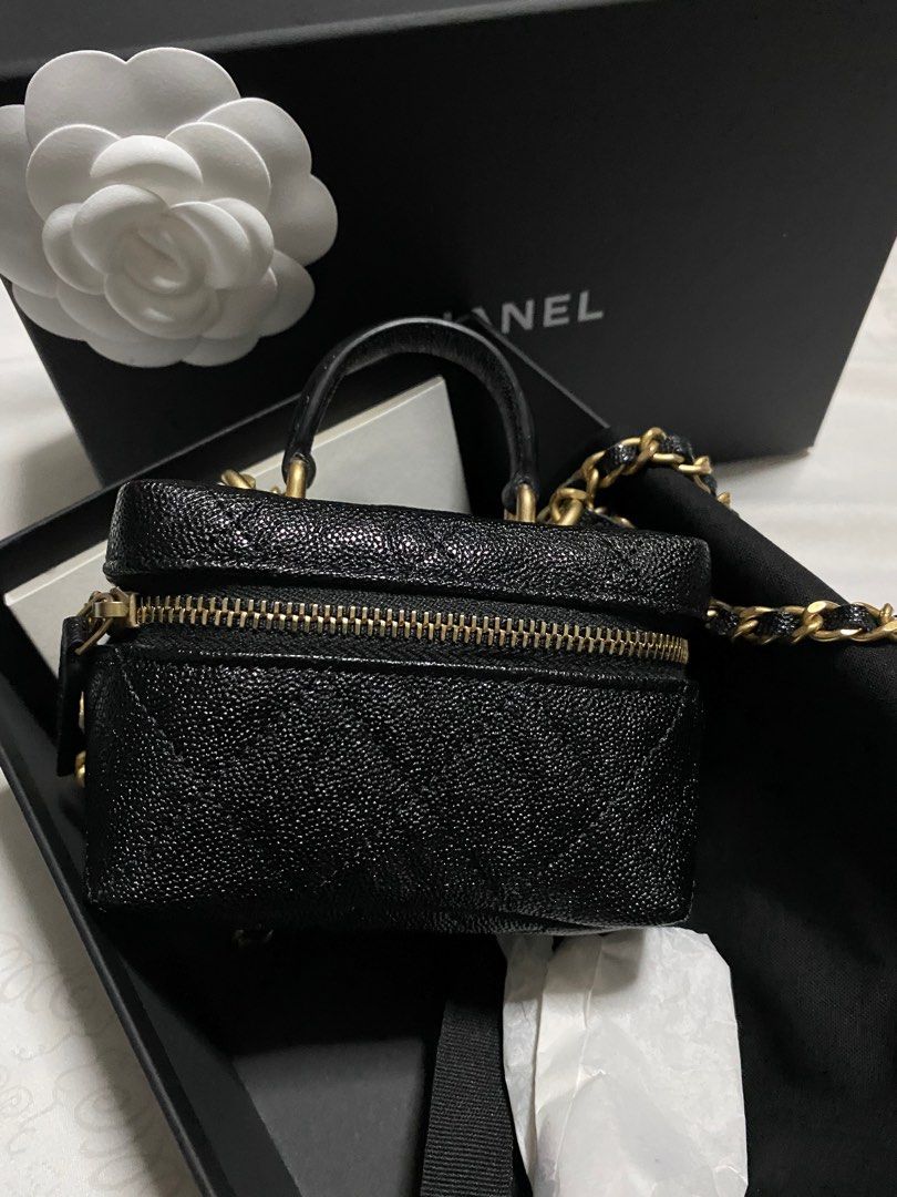 Authentic Chanel Mini Vanity, Luxury, Bags & Wallets on Carousell