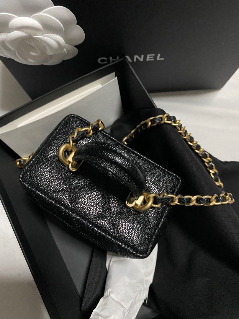 Authentic Chanel Mini Vanity, Luxury, Bags & Wallets on Carousell
