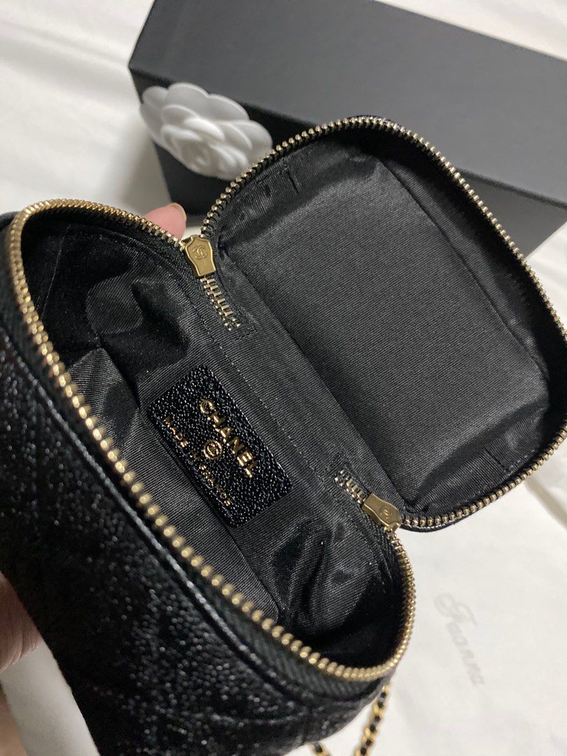 Authentic Chanel Mini Vanity, Luxury, Bags & Wallets on Carousell