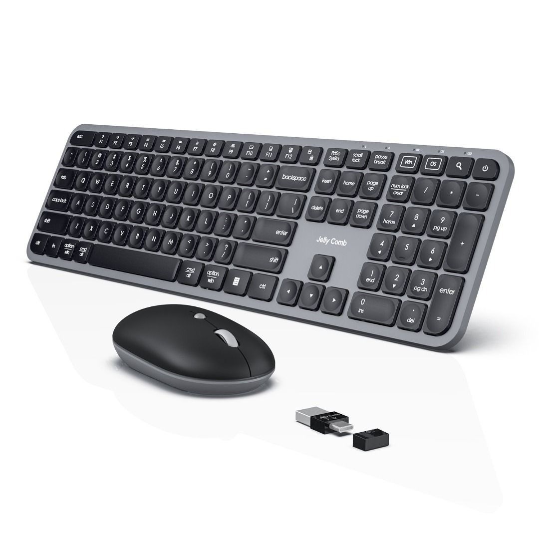 * [B2626] * Wireless Keyboard and Mouse Combo, Jelly Comb 2.4G and Type ...