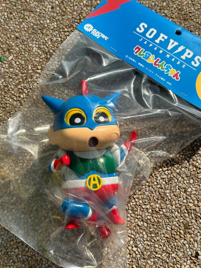 現貨 sofvips 動感超人 小新 版, 興趣及遊戲, 玩具 & 遊戲類 - Carousell