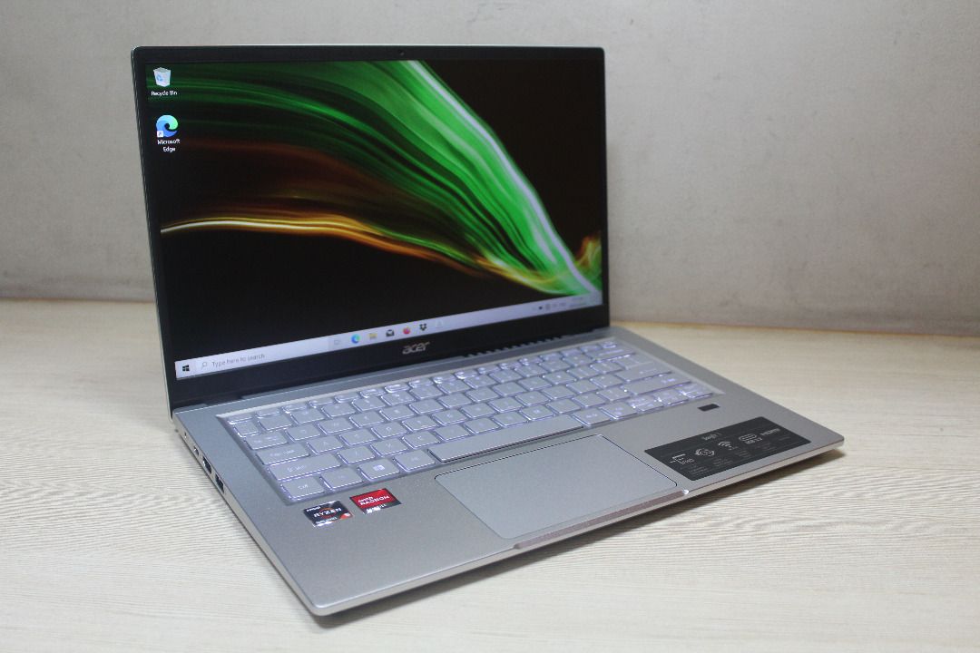 Acer Swift 3 FHD Amd Ryzen 5 5500u Ram 8gb ssd 512gb Backlit keys ...