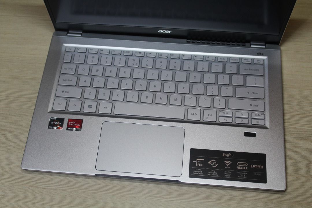 Acer Swift 3 FHD Amd Ryzen 5 5500u Ram 8gb ssd 512gb Backlit keys ...