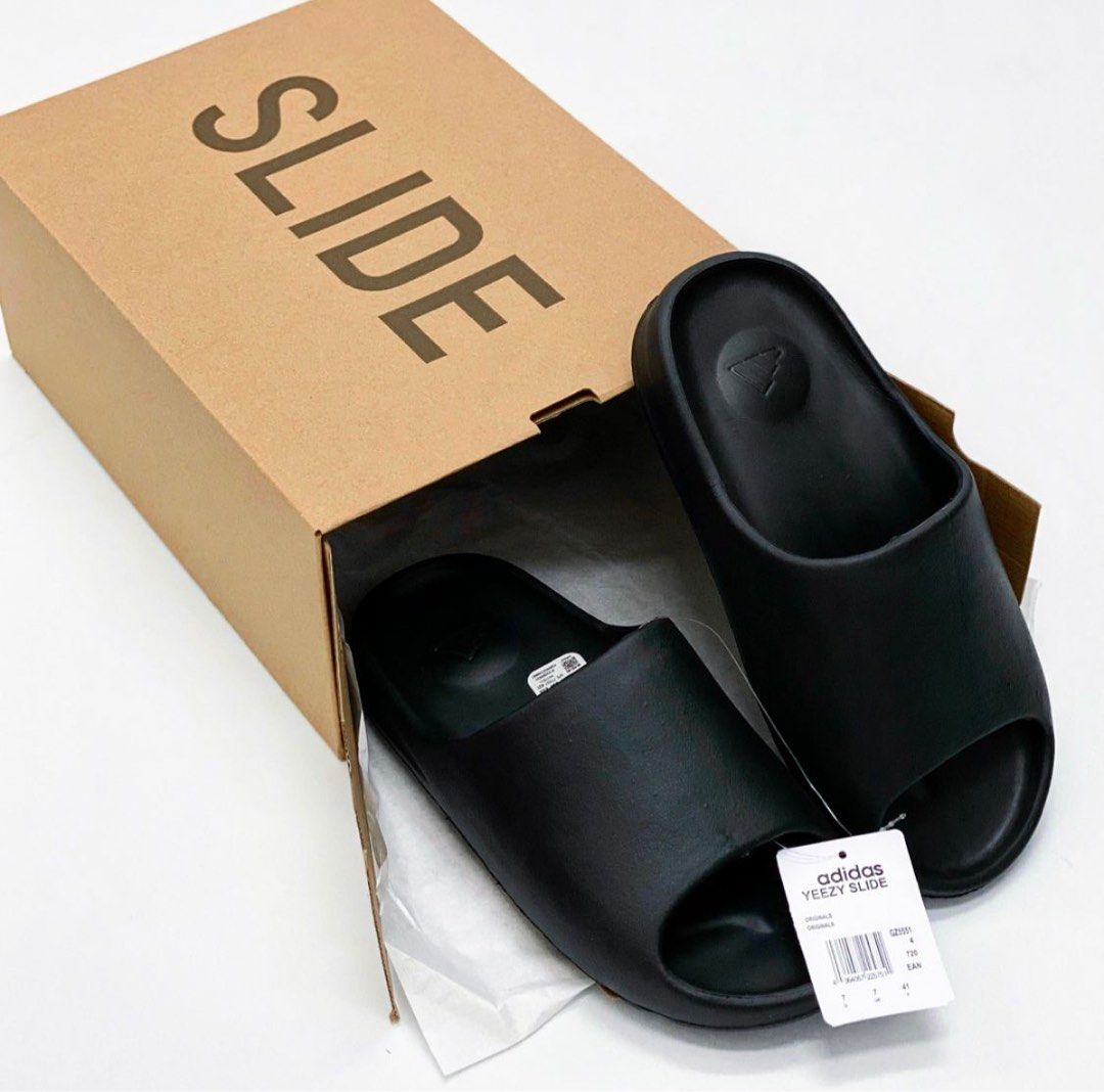 Adidas Yeezy Slide Sandals, Fesyen Pria, Sepatu , Sandal di Carousell