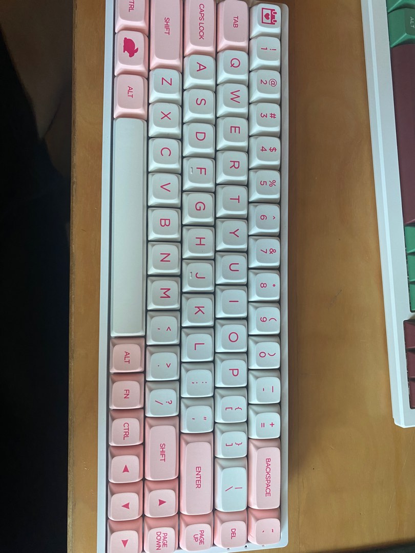 Akko 3068b jelly purple with custom keycap, Computers & Tech, Parts ...