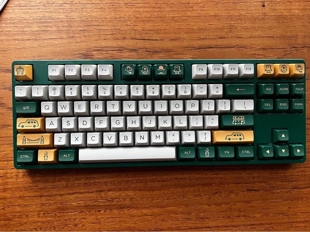 AKKO 5087B Multi-mode mechanical keyboard - London Edition, Computers ...