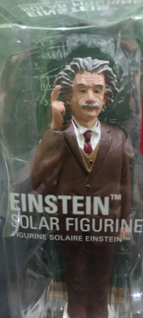 Albert Einstein Solar Energy Powered Waving Statue, Hobbies & Toys, Memorabilia & Collectibles ...