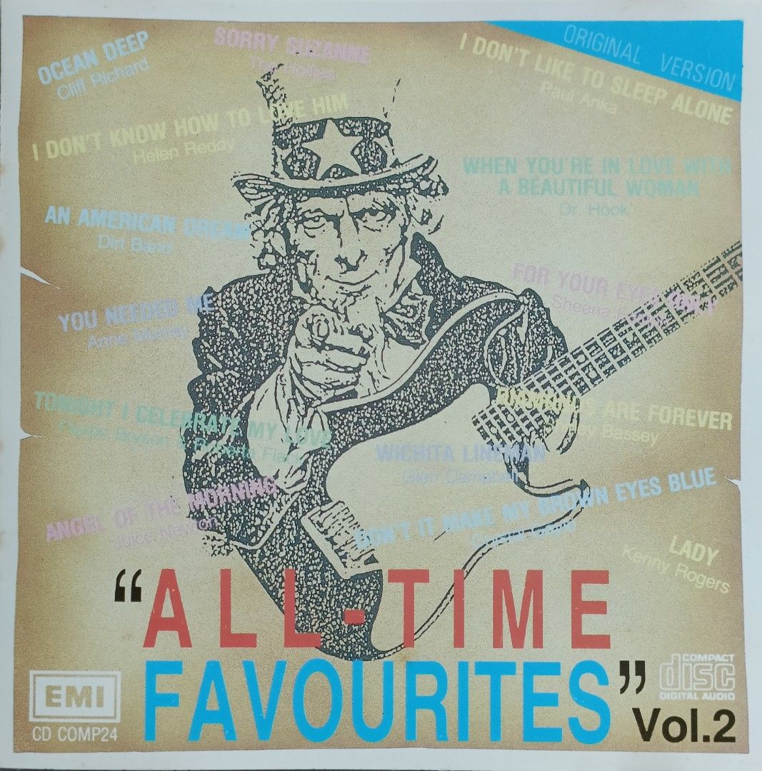 All Time Favourites Vol.2 CDR, Hobbies & Toys, Music & Media, CDs ...