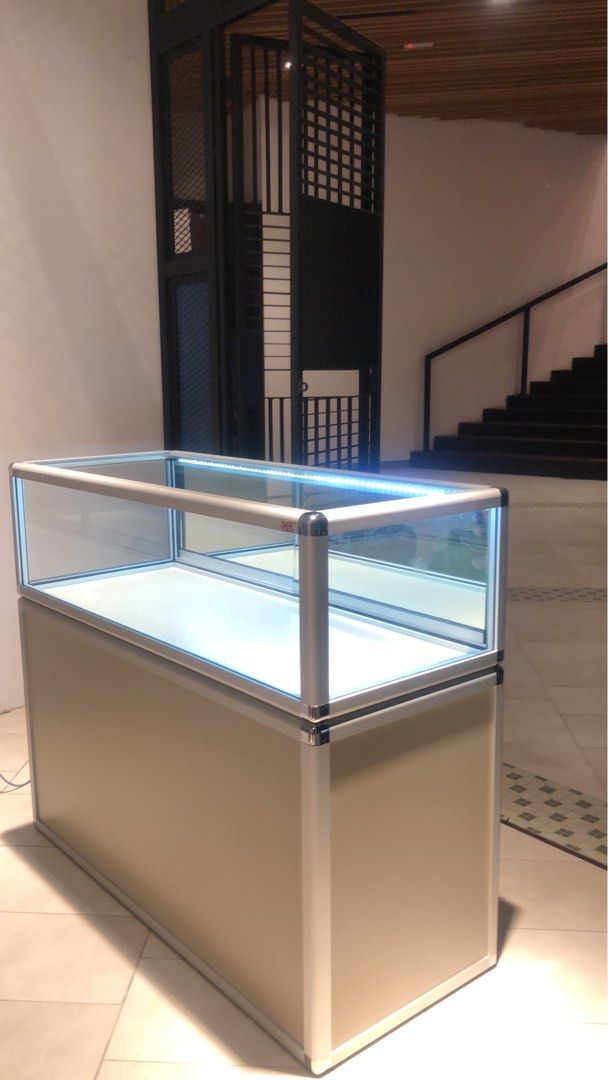 Aluminum display cabinet, Furniture & Home Living, Furniture, Shelves ...