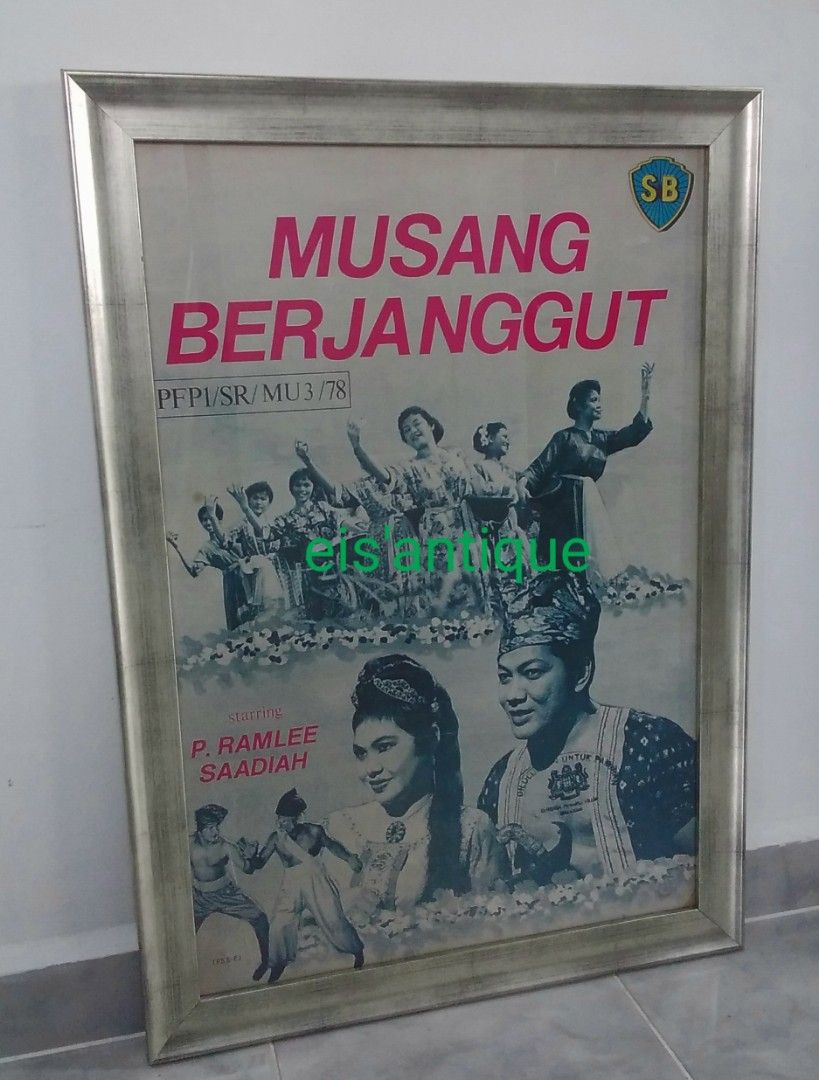 Antik big size original musang berjanggut movie poster, Hobbies & Toys ...