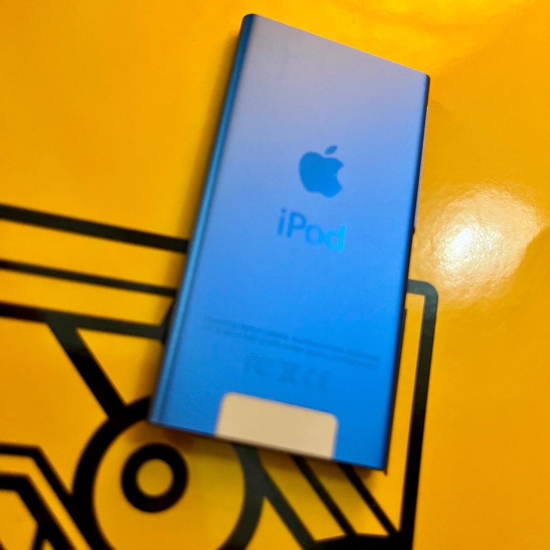 Apple iPod Nano 7th Generation Limited Edition Blue, Audio, Portable ...