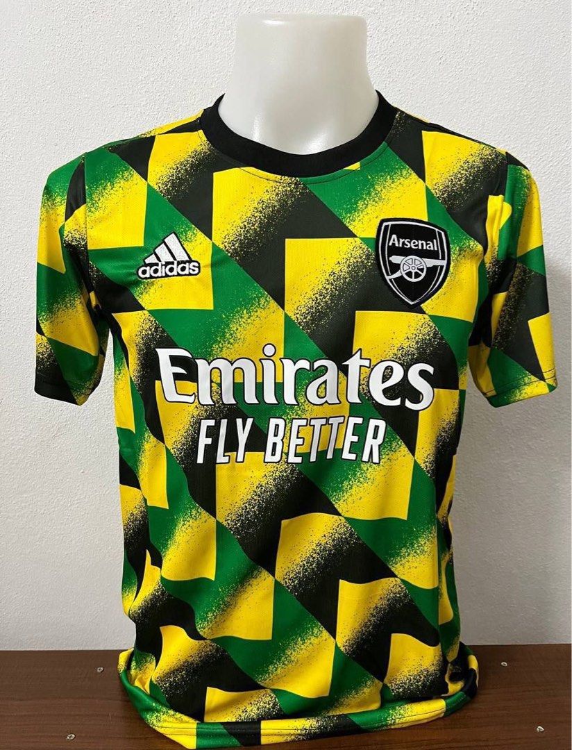 Arsenal X Jamaica Training Kit 2023, Men's Fashion, Activewear on Carousell