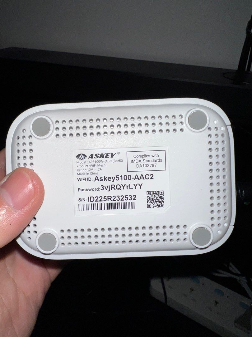 Askey AP5100W Mesh, Computers & Tech, Parts & Accessories, Networking ...