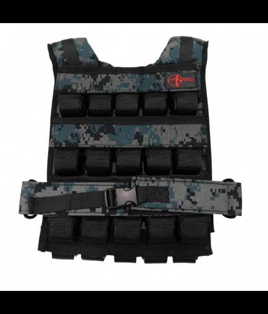 Aspire Tactical Weight Vest in Camo - 30KG, Sports Equipment, Exercise ...