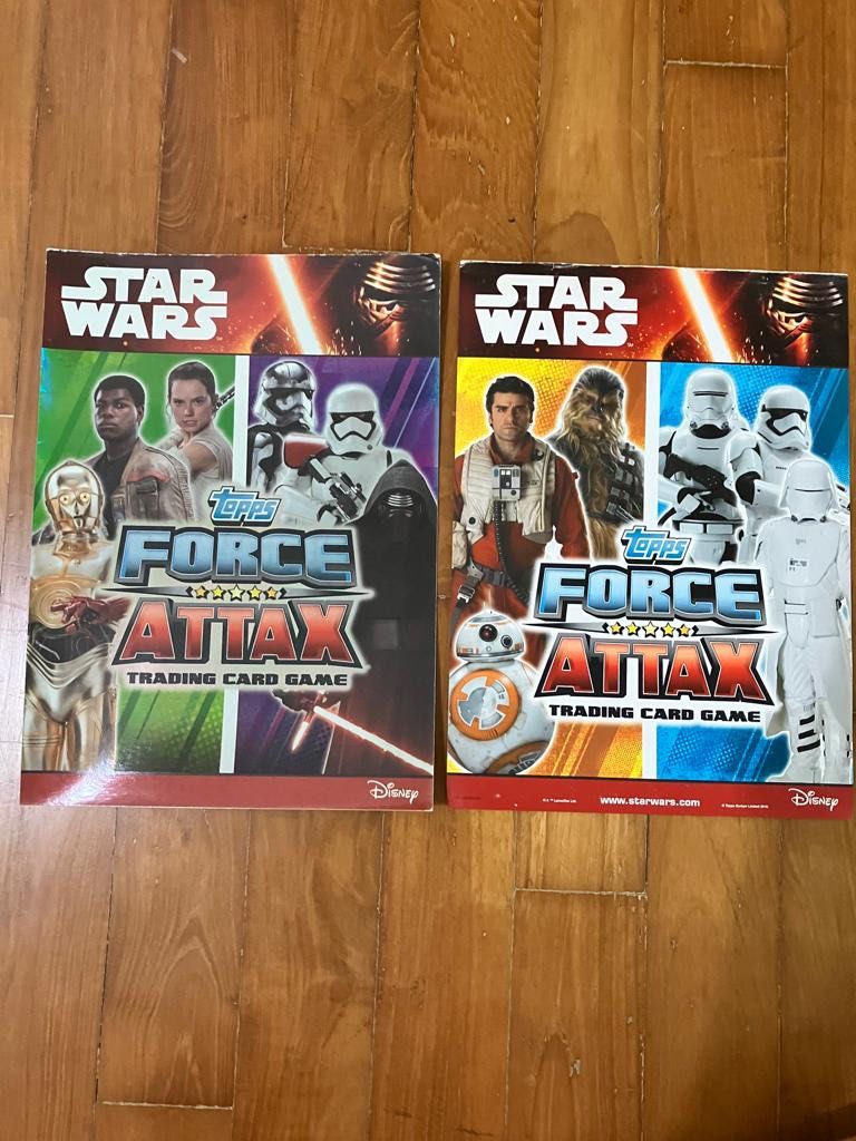 Assorted Trading Cards (Force Attax Star Wars, Match Attax, Pokémon ...