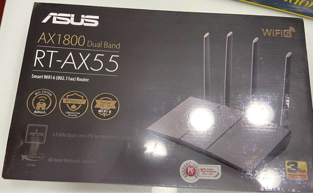 ASUS AX1800 Dual Band Router, Computers & Tech, Parts & Accessories ...