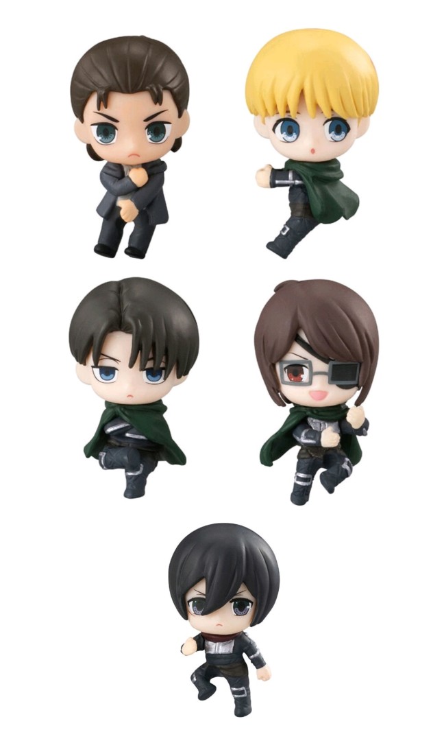 Attack on Titan gacha, Hobbies & Toys, Toys & Games on Carousell