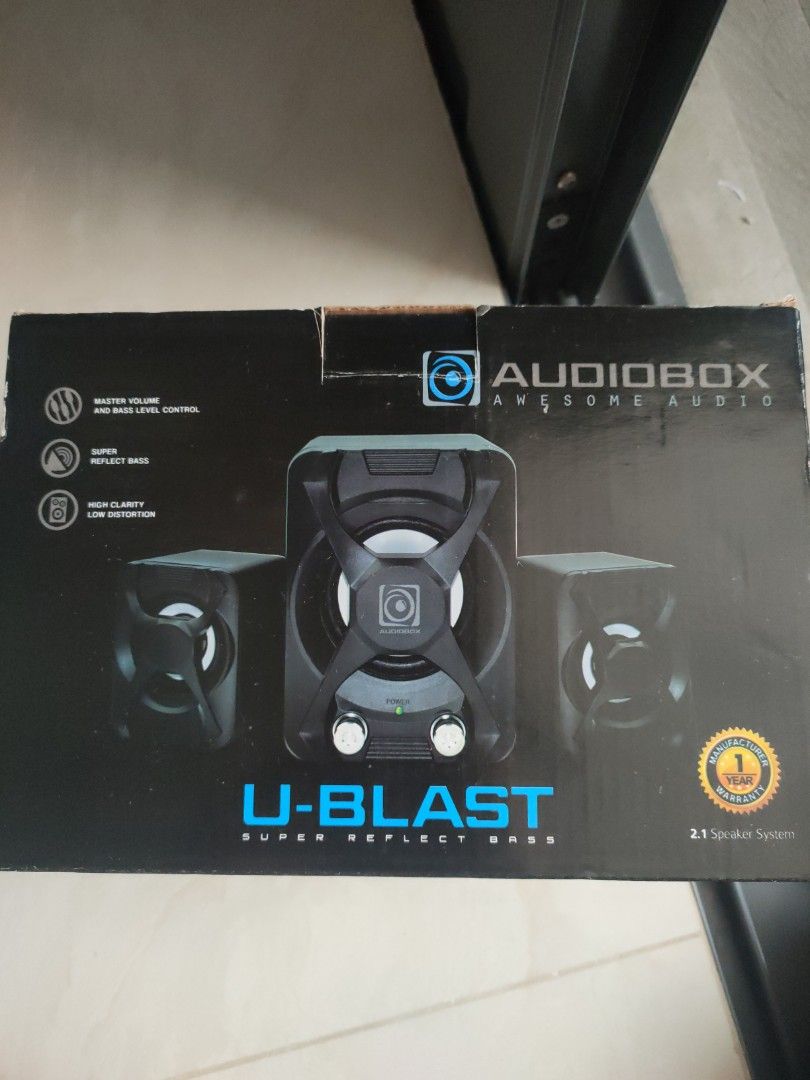 Audiobox U Blast Speakers, Computers & Tech, Parts & Accessories, Other ...