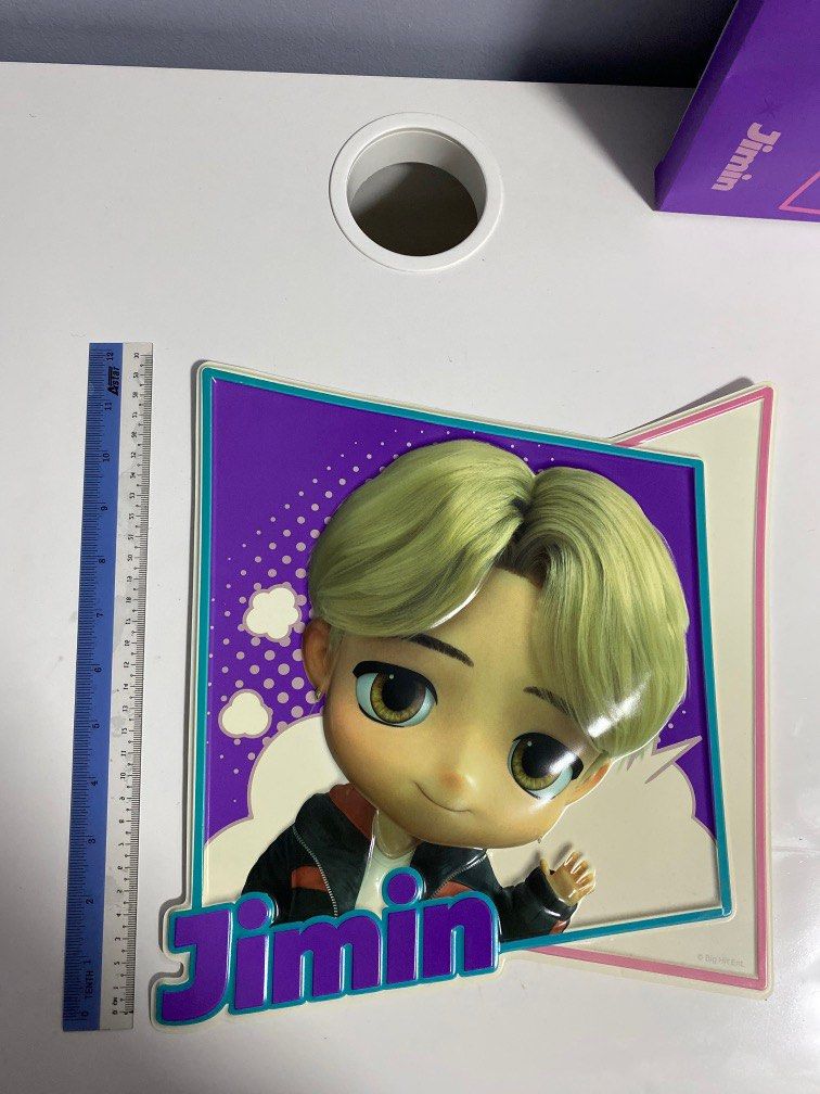 AUTHENTIC BTS TINYTAN 3D POSTER JIMIN WITH BOX, Hobbies & Toys, Memorabilia & Collectibles, K ...