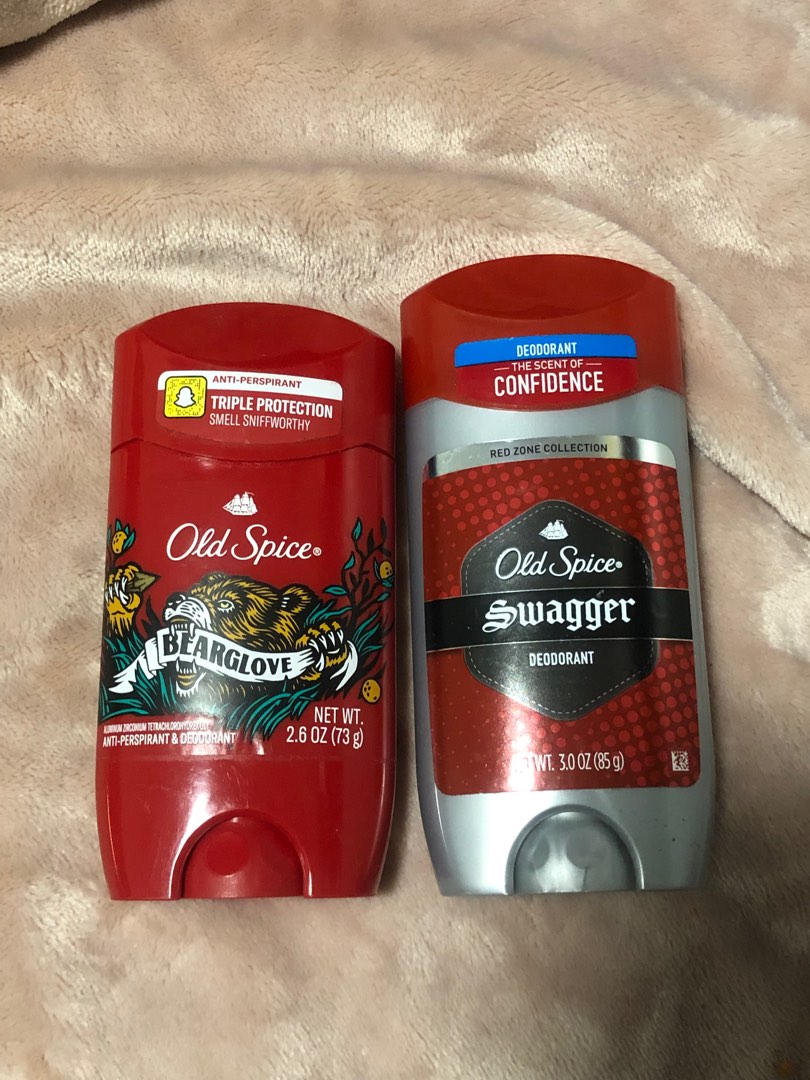 BUNDLE 2 AUTHENTIC OLD SPICE DEODORANT, Beauty & Personal Care ...