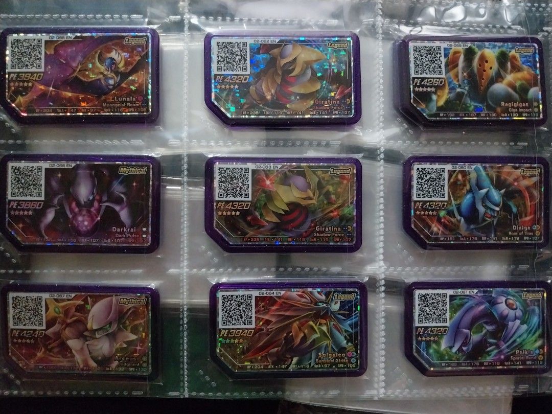 Authentic Part 2 Full 5*set Pokemon Gaole, Hobbies & Toys, Toys & Games ...