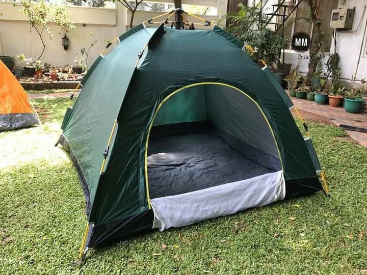 Automatic tent, Furniture & Home Living, Outdoor Furniture on Carousell