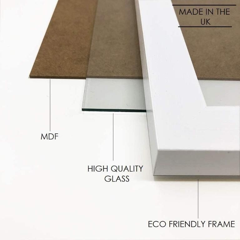 [B110] PF+A A4 Picture Frame - Oxford Premium White Photo Frame With ...