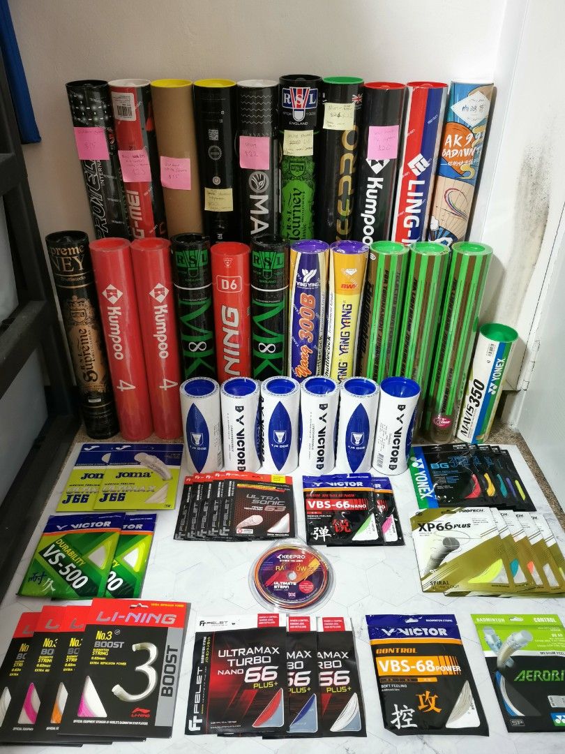 Badminton Shuttlecock RSL S-Treme Supreme SG Protech World Class Li ...