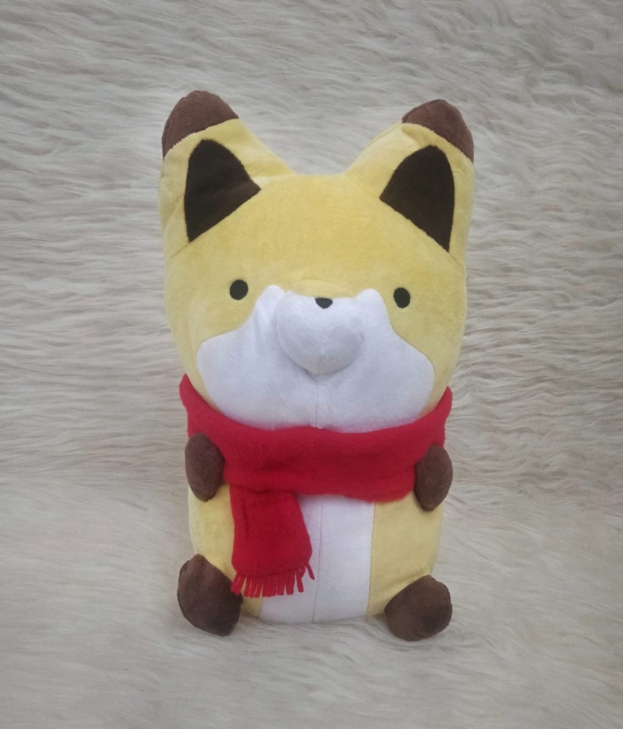 Bandai Ichiban Kuji - Tanuki & Kitsune - Tanuki (Fox) Scarf Plush, Toys ...