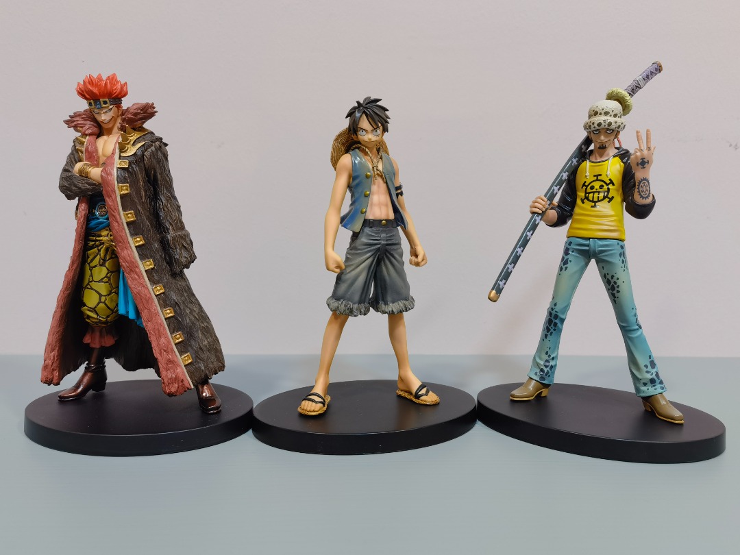 Banpresto DXF Luffy Law Kid The Grandline Men One Piece Figure, Hobbies ...