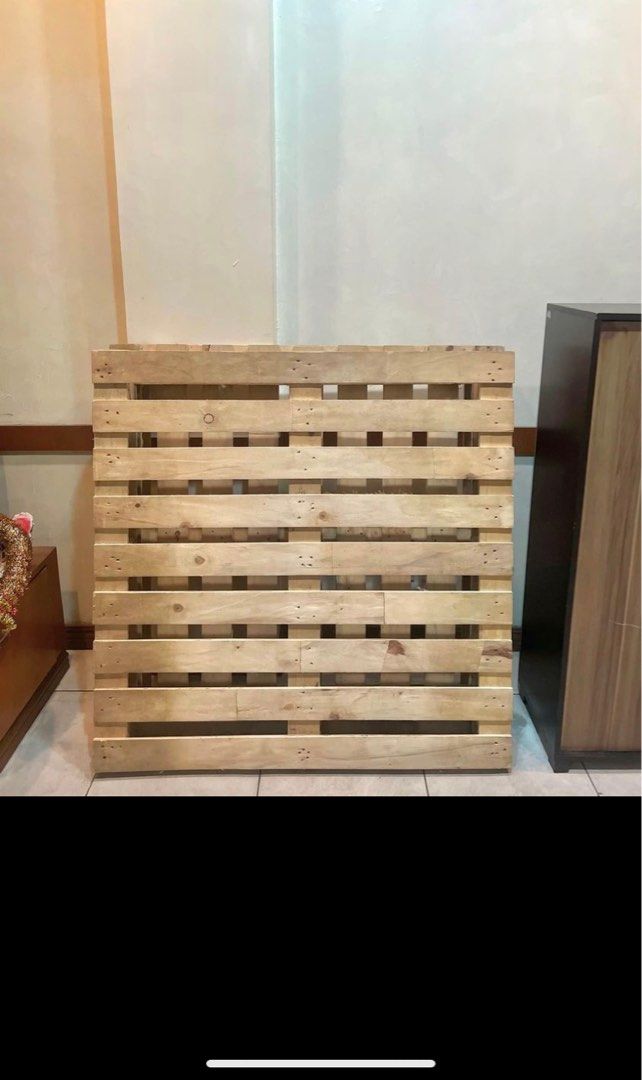 Bed frame Palochina Wood, Furniture & Home Living, Furniture, Bed ...