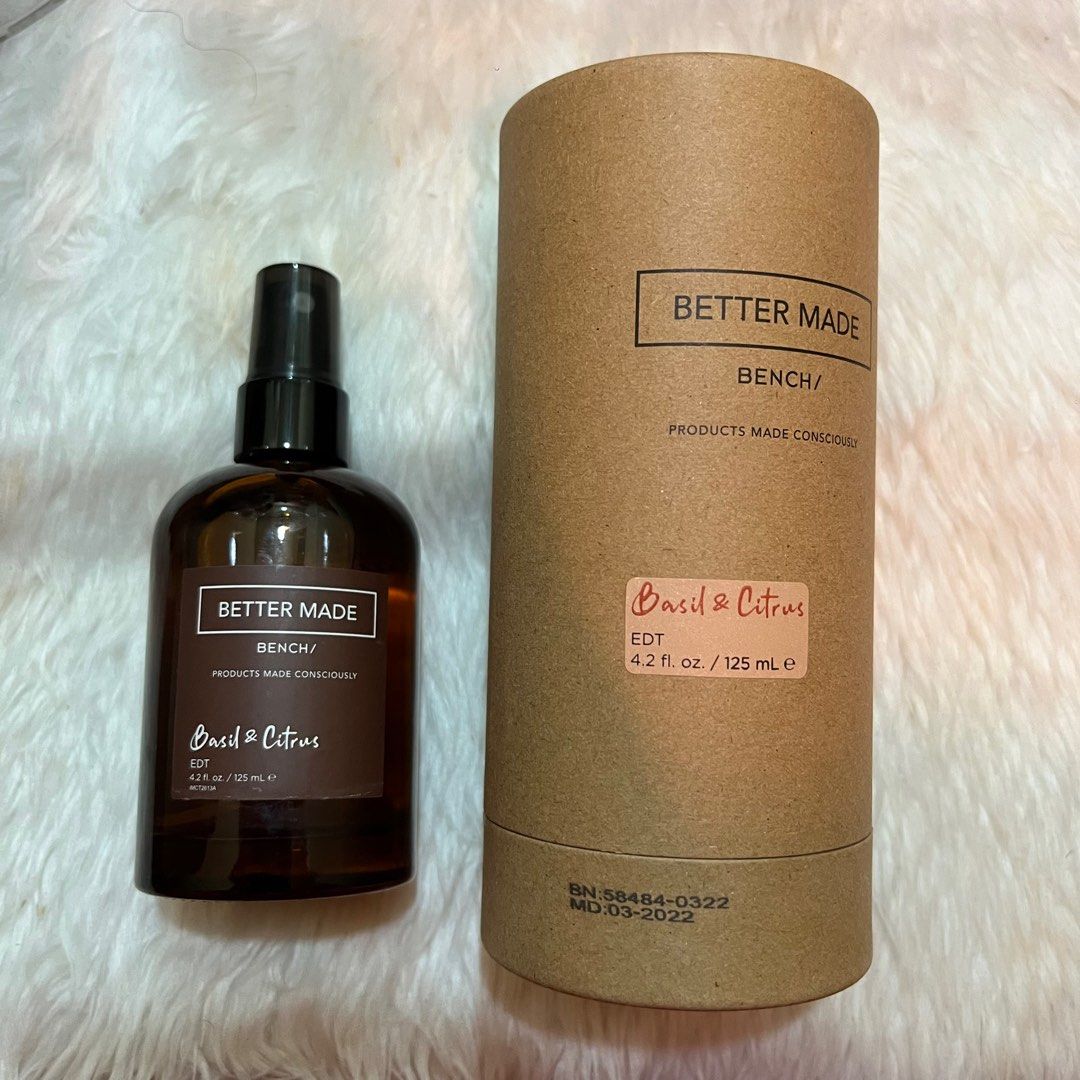 Bench Better Made Basil&Citrus, Beauty & Personal Care, Fragrance ...