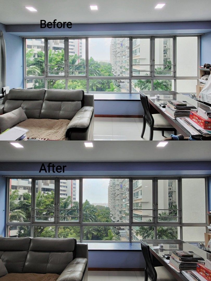 Window Film Tinted Tinting Solar Film Installation for House, Office ...