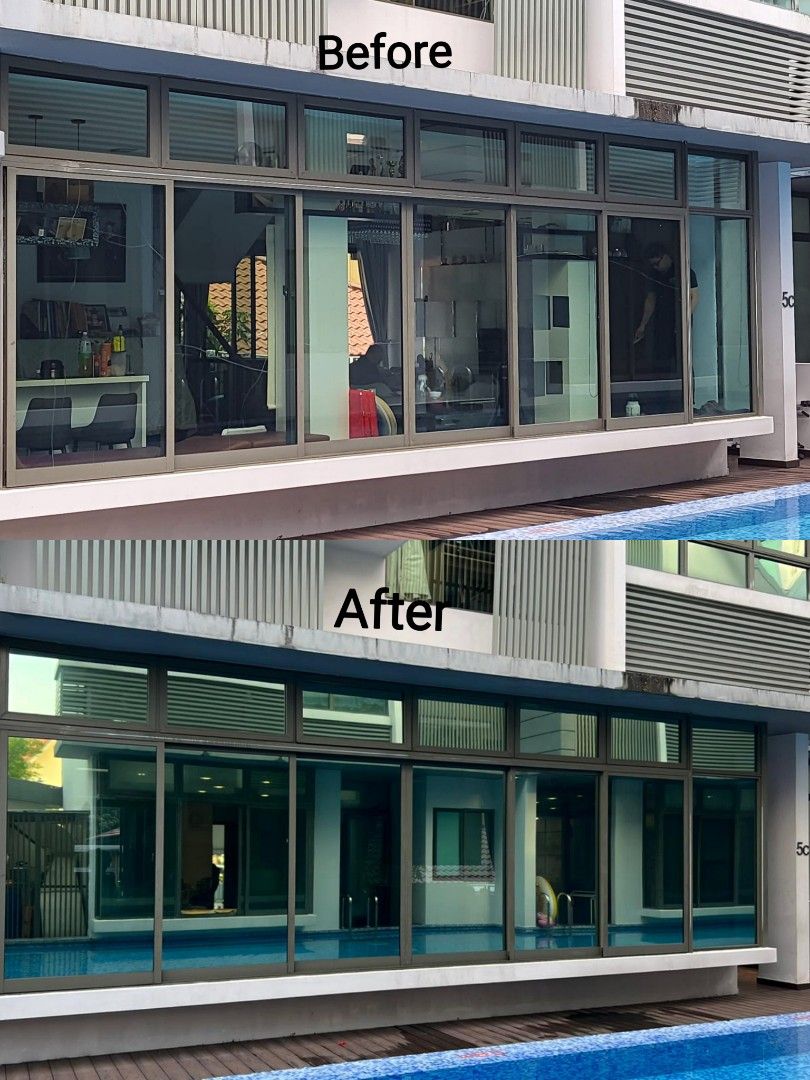 Window Film Tinted Tinting Solar Film Installation for House, Office ...