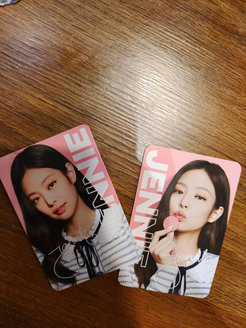 Blackpink Jennie card set, Hobbies & Toys, Collectibles & Memorabilia, K-Wave on Carousell