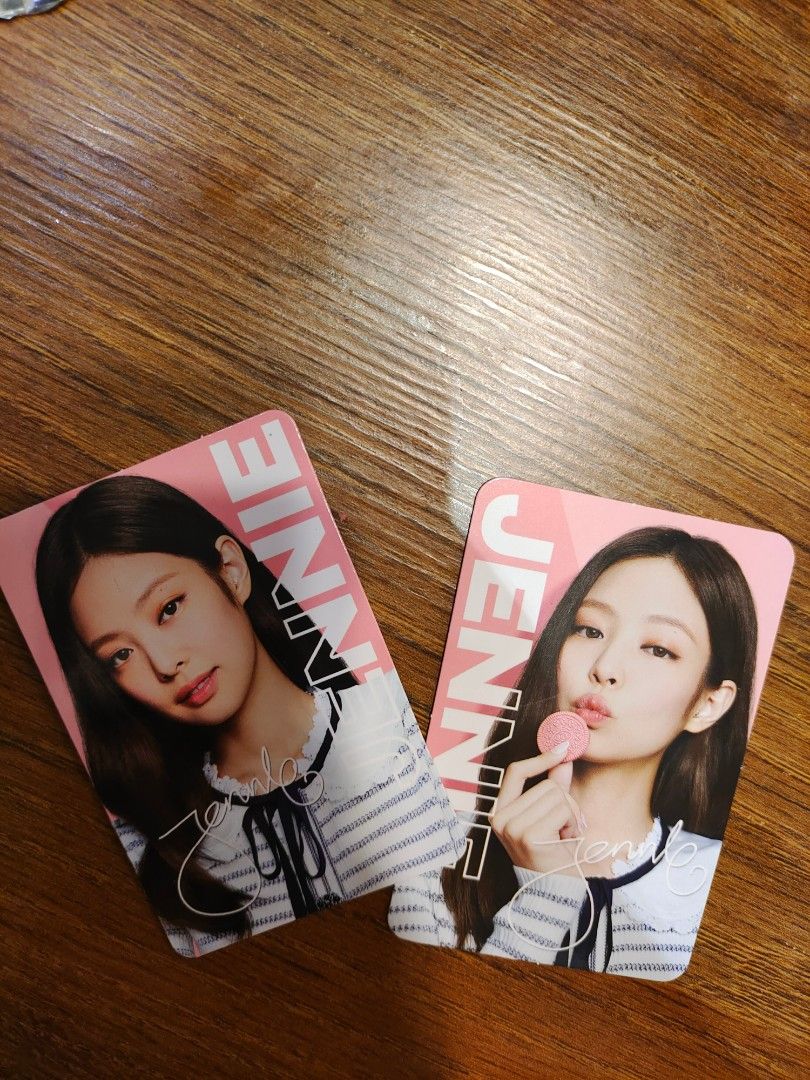 Blackpink Jennie card set, Hobbies & Toys, Collectibles & Memorabilia, K-Wave on Carousell