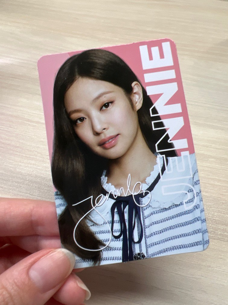 BLACKPINK X OREO Jennie 07 Photocard, Hobbies & Toys, Memorabilia ...
