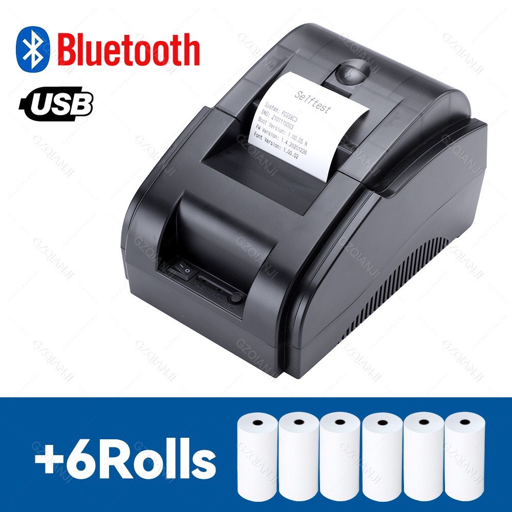 Bluetooth USB Receipt Thermal Printer Set, Computers & Tech, Printers ...