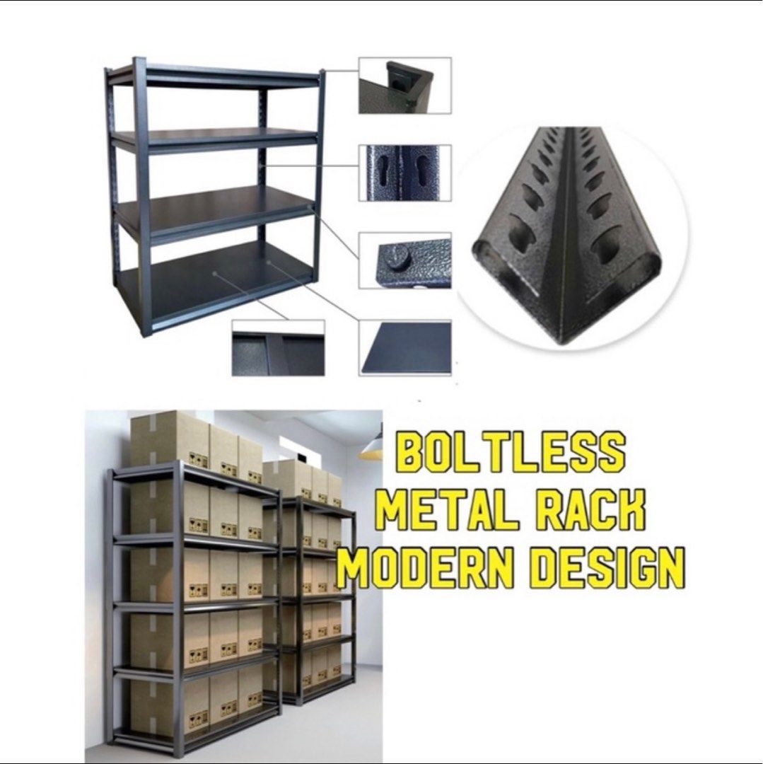 BN Boltless Storage Racks / Metal Racks (Zracks By Zessentials) Include ...