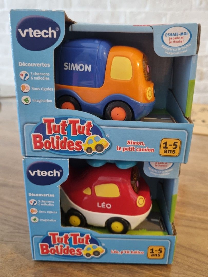 Brand New Vtech Simon Truck and Leo Helicopter Vehicles (non English ...
