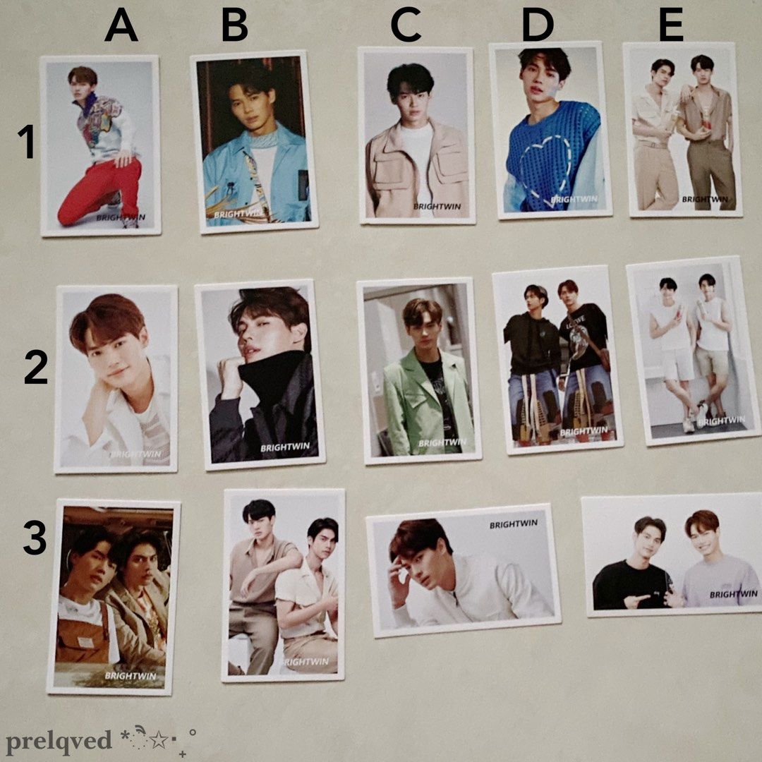 BRIGHT / WIN / BRIGHTWIN PHOTOCARDS, Hobbies & Toys, Memorabilia ...