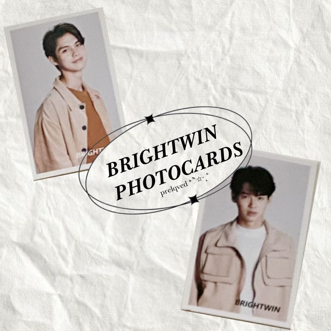 BRIGHT / WIN / BRIGHTWIN PHOTOCARDS, Hobbies & Toys, Memorabilia ...